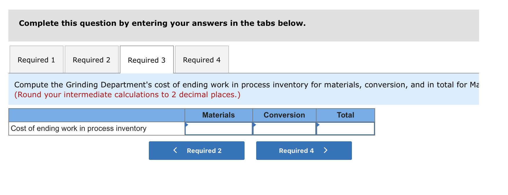 Solved Problem 4-14 (Algo) Analysis of Work in Process | Chegg.com