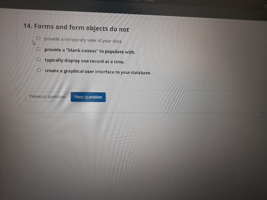 Solved 6. After choosing fields from two tables when | Chegg.com