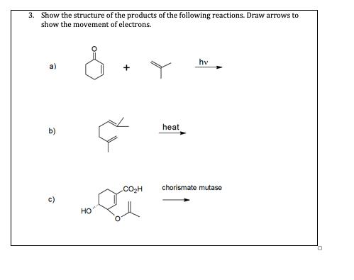 Solved + 1. Draw the product you would expect for the | Chegg.com