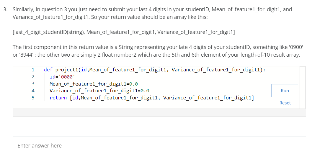 Solved 1. [Mean_of_feature1_for_digito, | Chegg.com