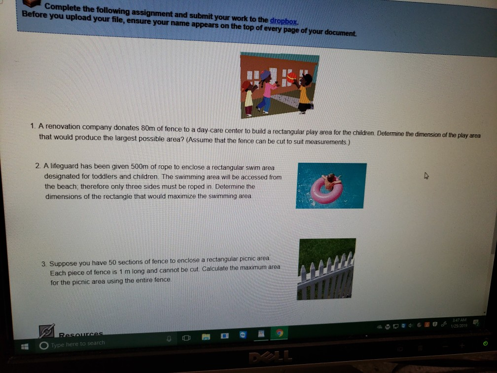 Solved Complete the following assignment and submit your | Chegg.com