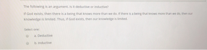Solved The following passage is not an argument. What kind | Chegg.com