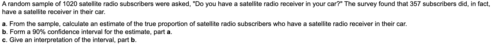 Solved A random sample of size n= 100 yielded p = 0.20. a. | Chegg.com