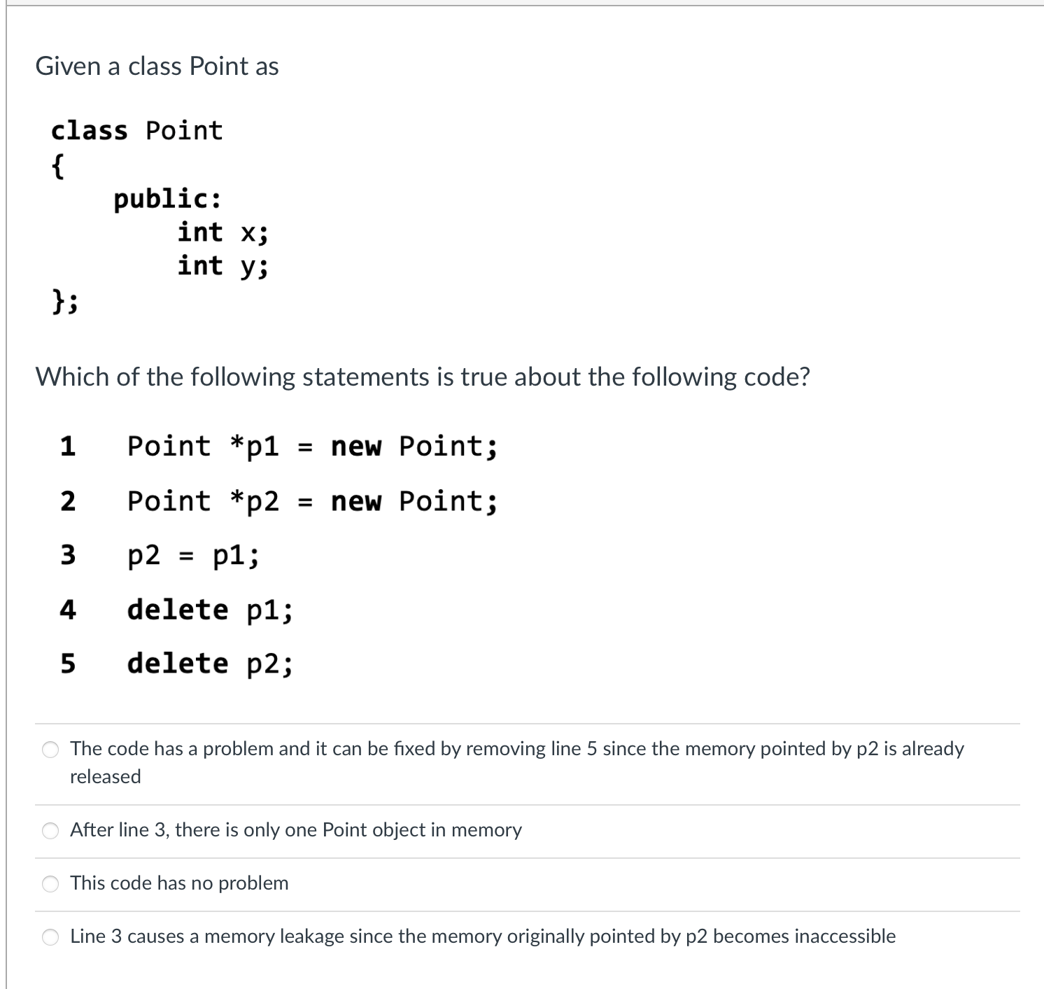 Solved Which statement(s) is true?i. There can be more than | Chegg.com