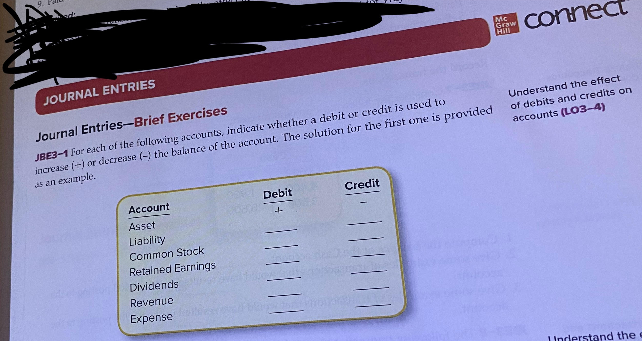 Solved JOURNAL ENTRIESJournal Entries-Brief ExercisesJBE3-1 | Chegg.com