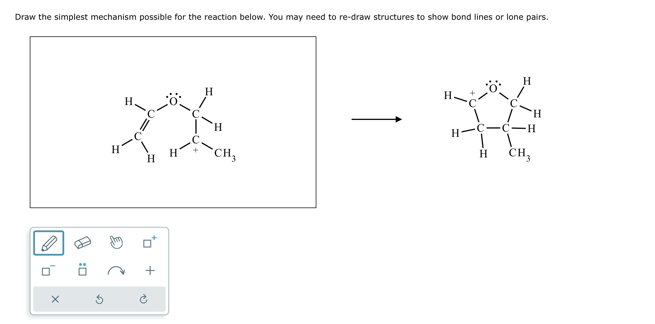 Solved Draw the simplest mechanism possible for the reaction | Chegg.com Solved Draw the simplest mechanism possible for the reaction | Chegg.com