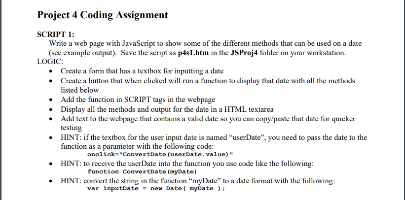 Solved SCRIPT 1: Write a web page with JavaScript to show | Chegg.com