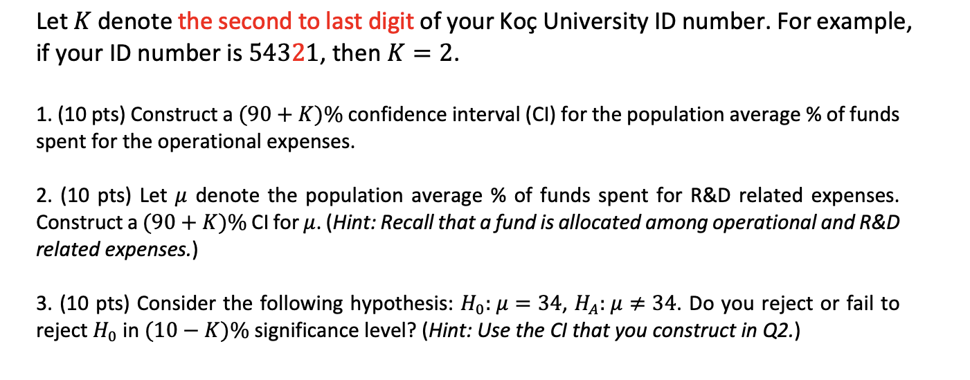 Solved can you solve ID Number as 54321 and can you explain | Chegg.com