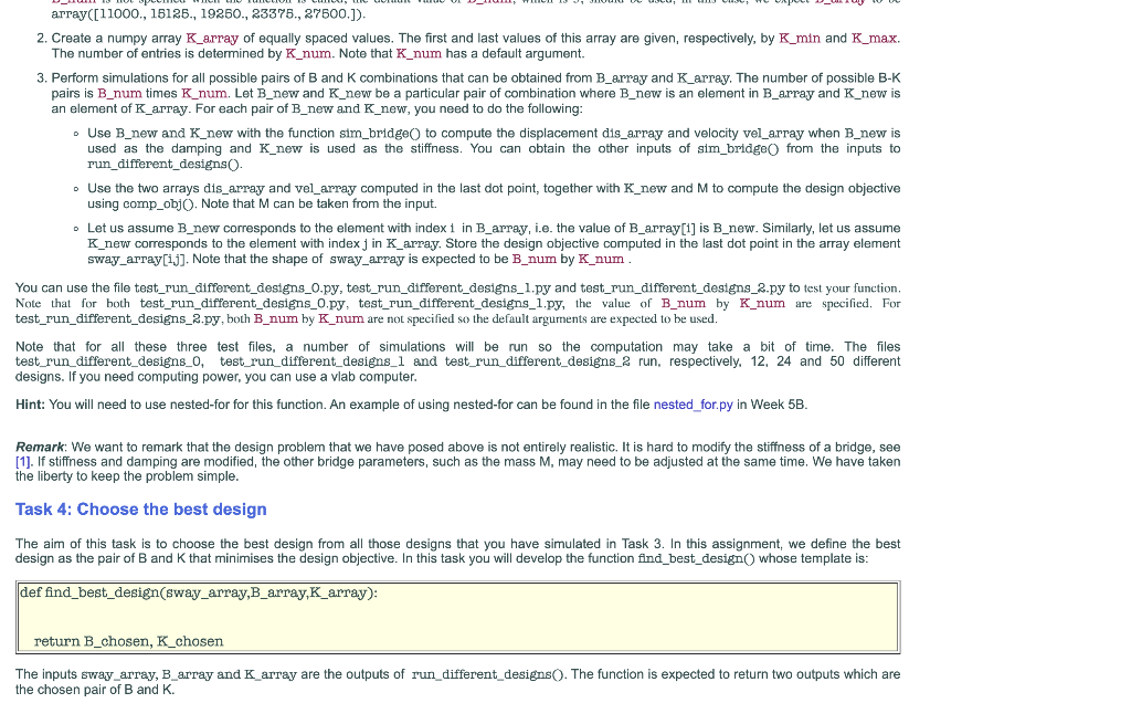 Intuition behind the bridge and pedestrian motion | Chegg.com