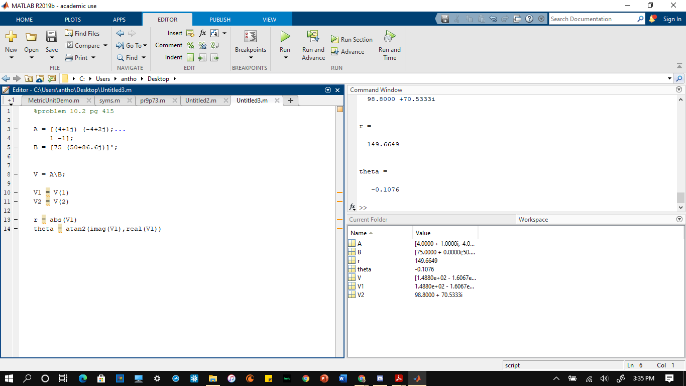 Solved Practice Problem 10.2 When I put in my calculations | Chegg.com