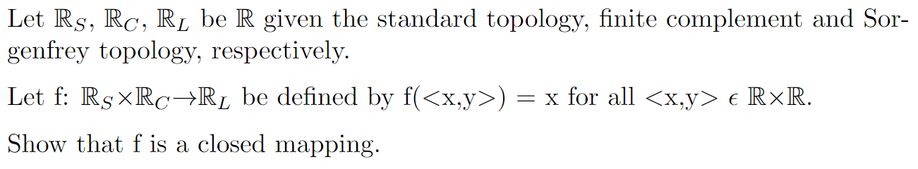 Solved Let RS, RC, RL be R given the standard topology, | Chegg.com