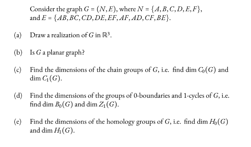 Solved Consider the graph G=(N,E), ﻿where | Chegg.com