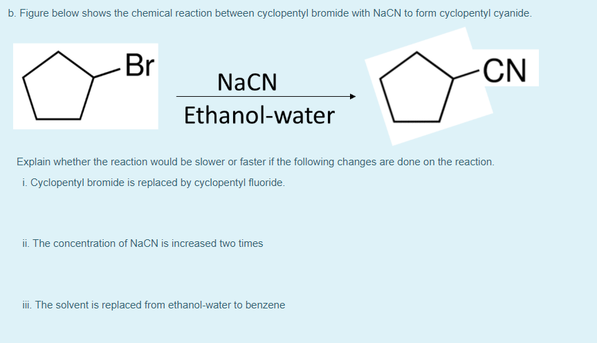 Solved b. Figure below shows the chemical reaction between | Chegg.com