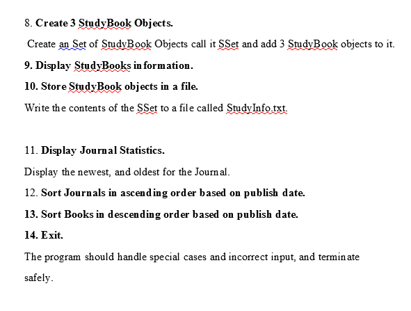 Solved Write a short Report that Explains the object | Chegg.com