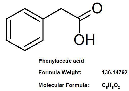 Solved OH Phenylacetic acid Formula Weight: 136.14792 | Chegg.com