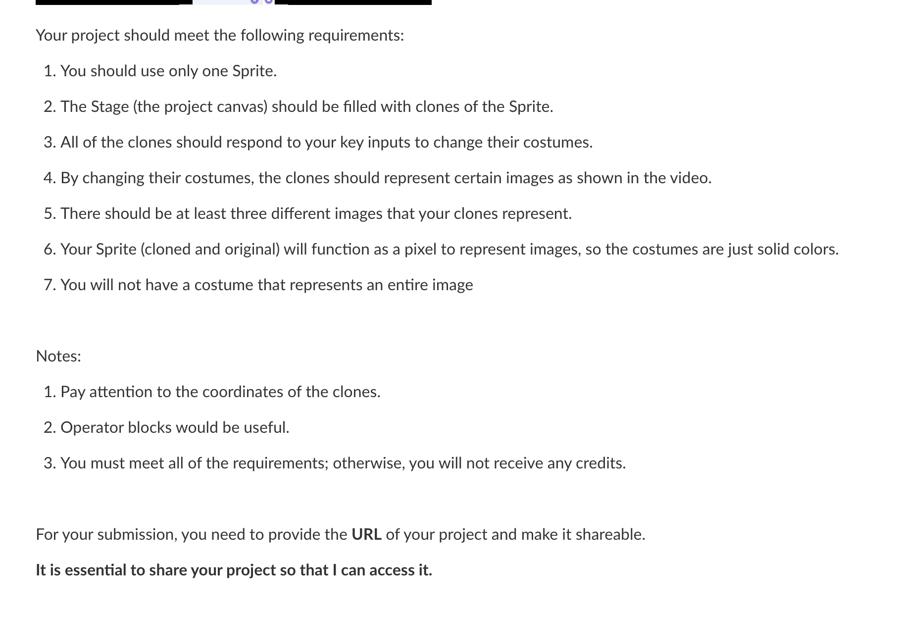 Solved Can you show the block code in Scratch website. We | Chegg.com