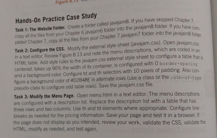 Solved 9th edition web development & design foundations | Chegg.com
