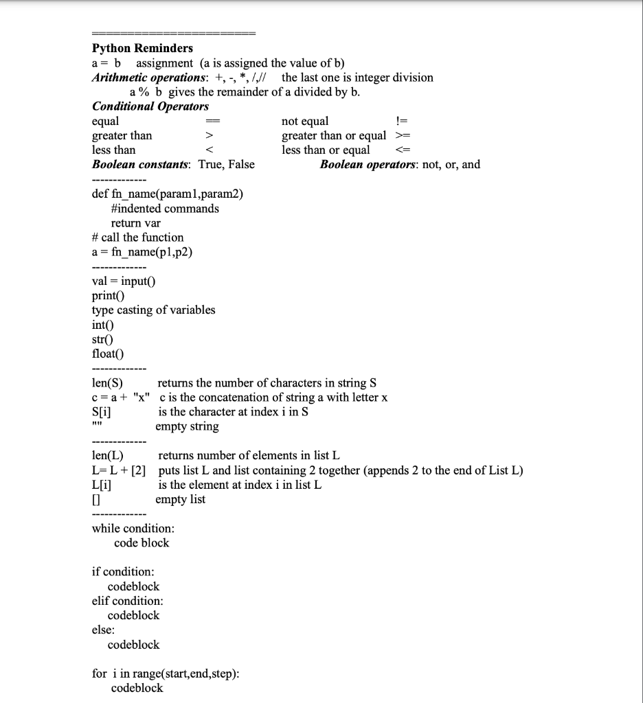 Solved Implement A Function That Takes A List Of Numbers As Chegg