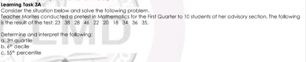 Solved Learning Task 3A Consider the situation below and | Chegg.com