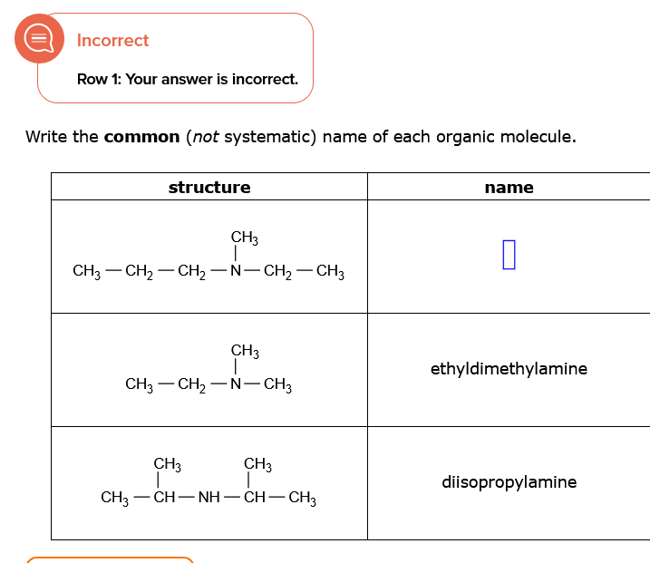 Solved Write the common (not systematic) name of each | Chegg.com