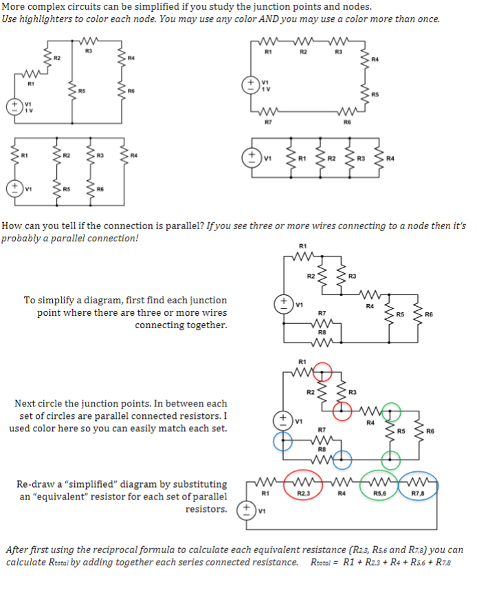 Solved More complex circuits can be simplified if you study | Chegg.com