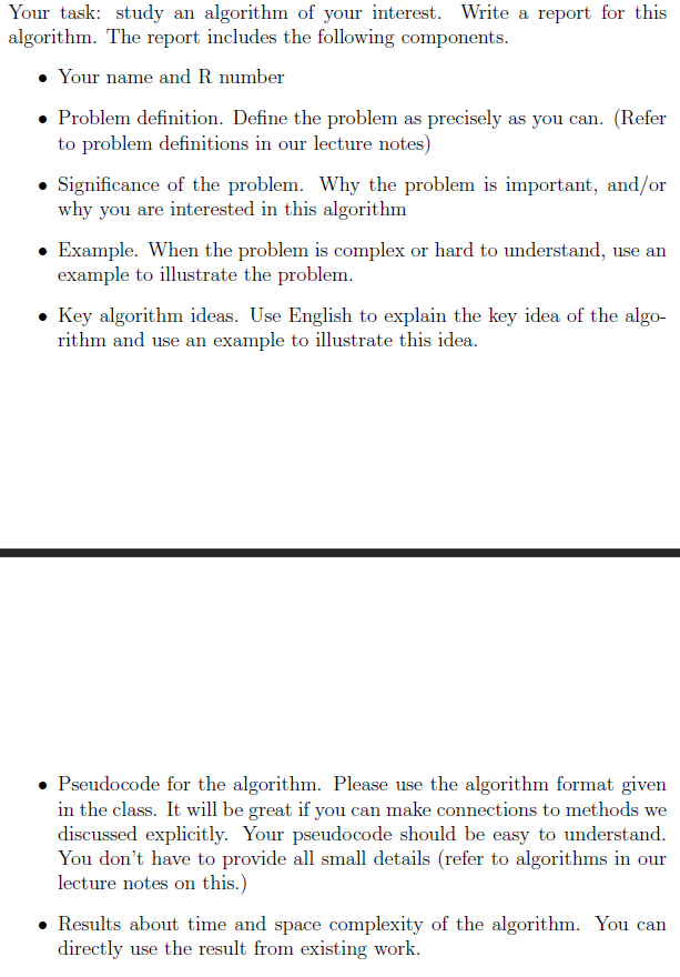 Solved please use a complicated algorithm to answer the | Chegg.com