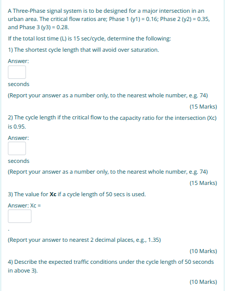 Solved A Three-Phase signal system is to be designed for a | Chegg.com