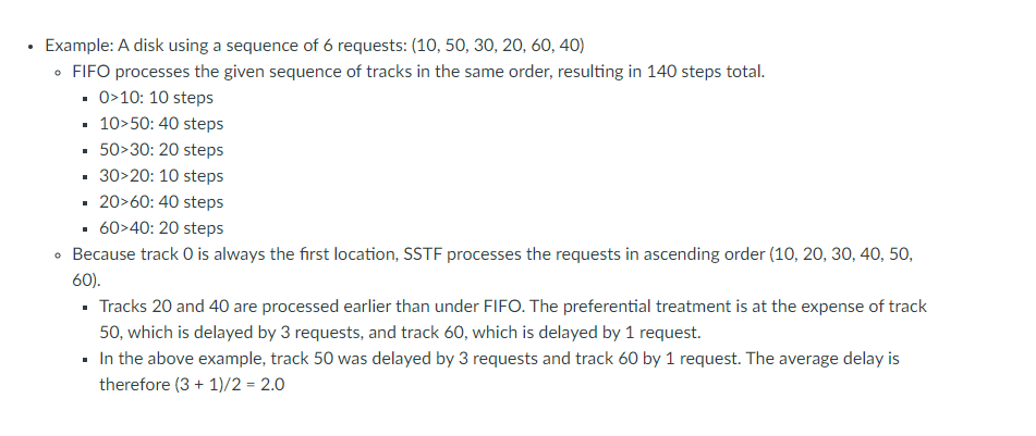 Solved Objective: - To compare the performance of disk | Chegg.com