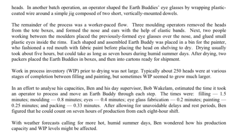 Solved Earth Buddy® was rapidly becoming the hit novelty | Chegg.com