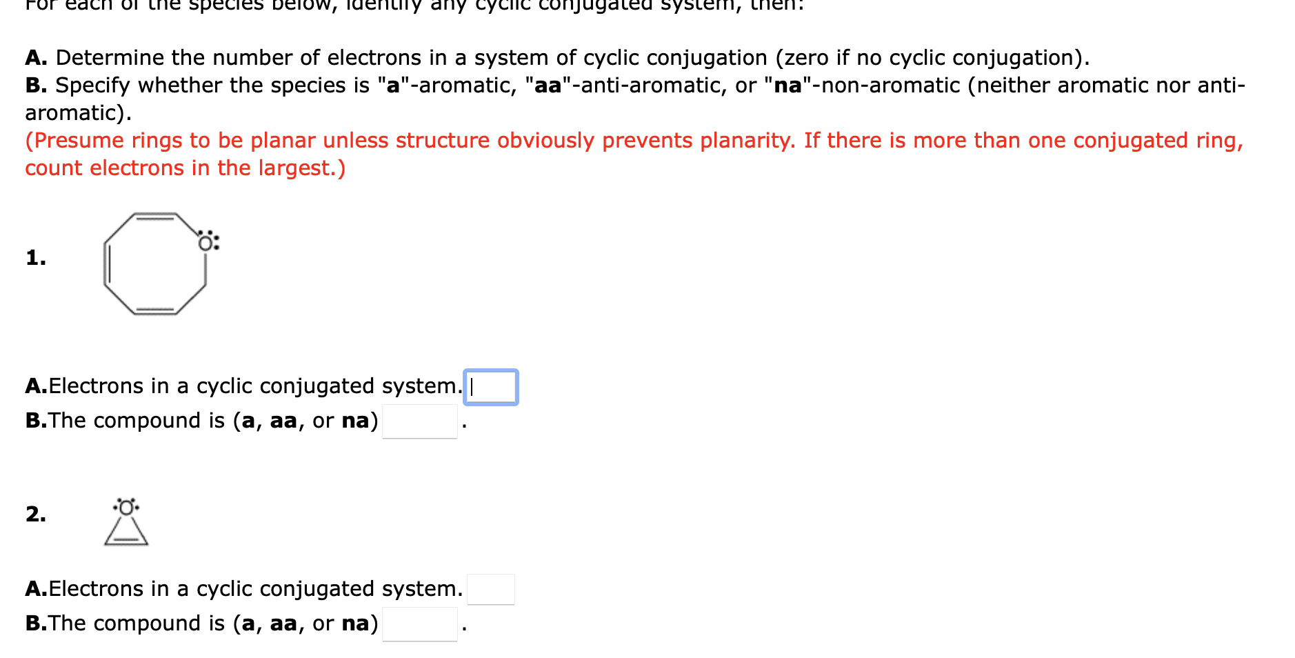 Solved A. Determine the number of electrons in a system of | Chegg.com