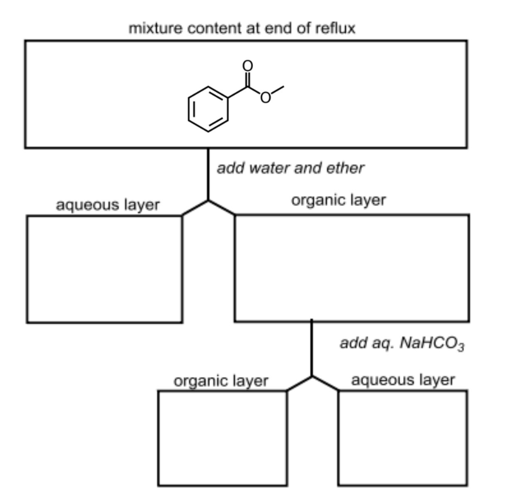 Solved I mixed benzoic acid and methanol for the reflux. so | Chegg.com