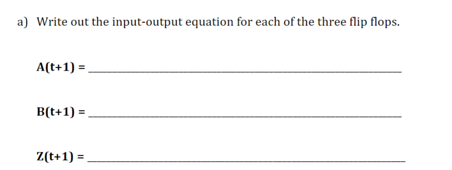 Solved Consider the synchronous sequential circuit shown | Chegg.com