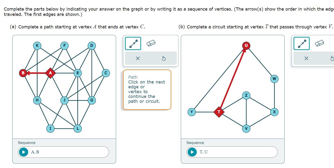 Solved Complete the parts below by indicating your answer on | Chegg.com