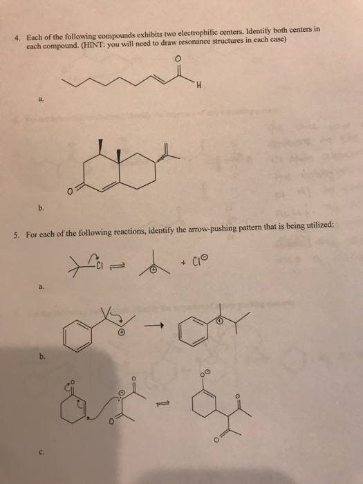 Solved Each of the following compounds exhibits two | Chegg.com