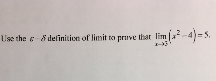Solved Use the ε-δ definition of limit to prove that lim | x | Chegg.com