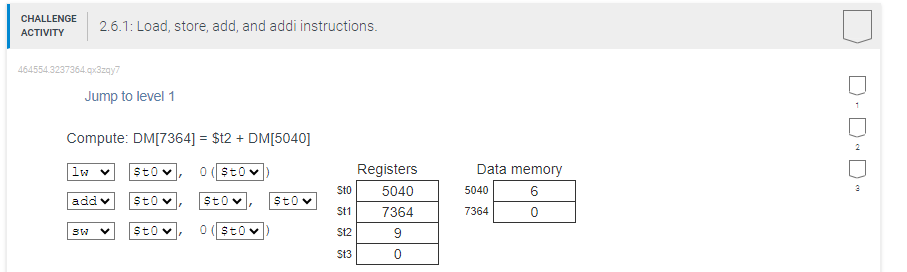 Solved What is the correct assembly code for loading and | Chegg.com