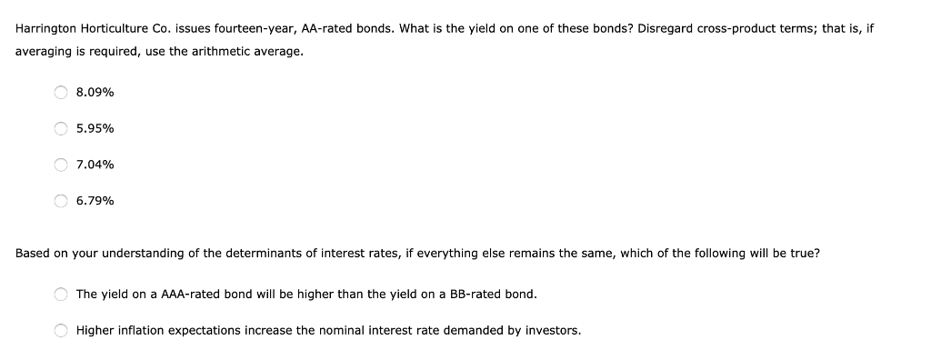 Solved 4. Calculating interest rates The real risk-free rate | Chegg.com