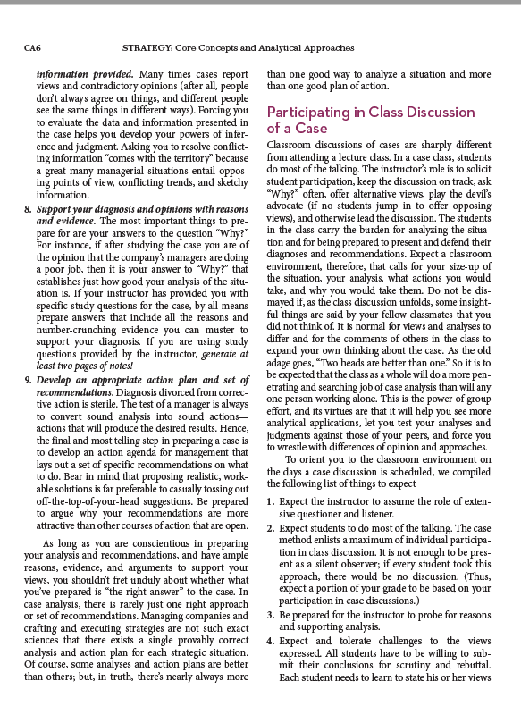 Solved The case assignment will be based on Case #13 in your | Chegg.com