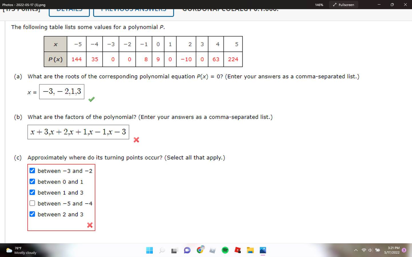Solved 146% Fullscreen Photos - 2022-05-17 (5).png Tu ULUL | Chegg.com