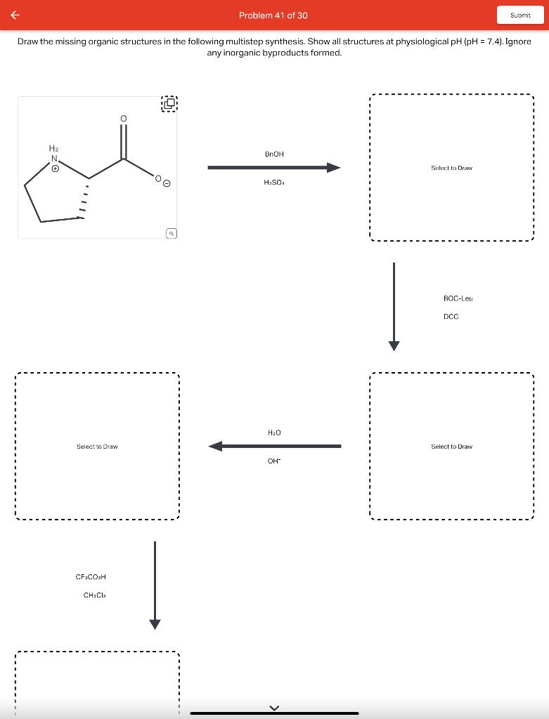 Solved Draw the missing organic structures in the following | Chegg.com