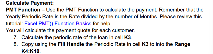 Solved Calculate Payment Pmt Function Use The Pmt 1362