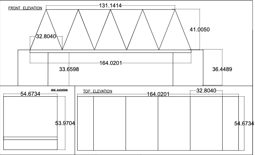 For each load combination, perform a truss analysis | Chegg.com