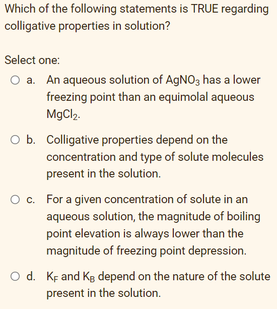 Solved Some salt is dissolved in water. Which statements are | Chegg.com