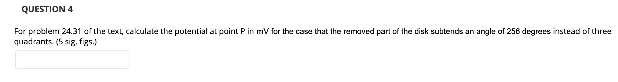 Solved Use question 31 to answer question 4. (question 31 | Chegg.com