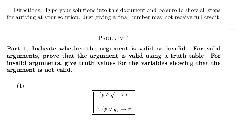 Solved Directions: Type your solutions into this document | Chegg.com