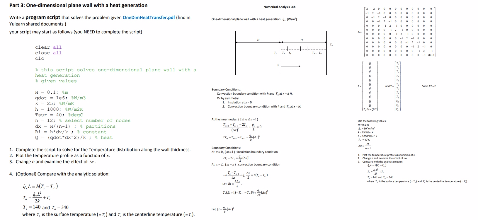 Solved Please use Matlab and do not use handwriting Part 3: | Chegg.com