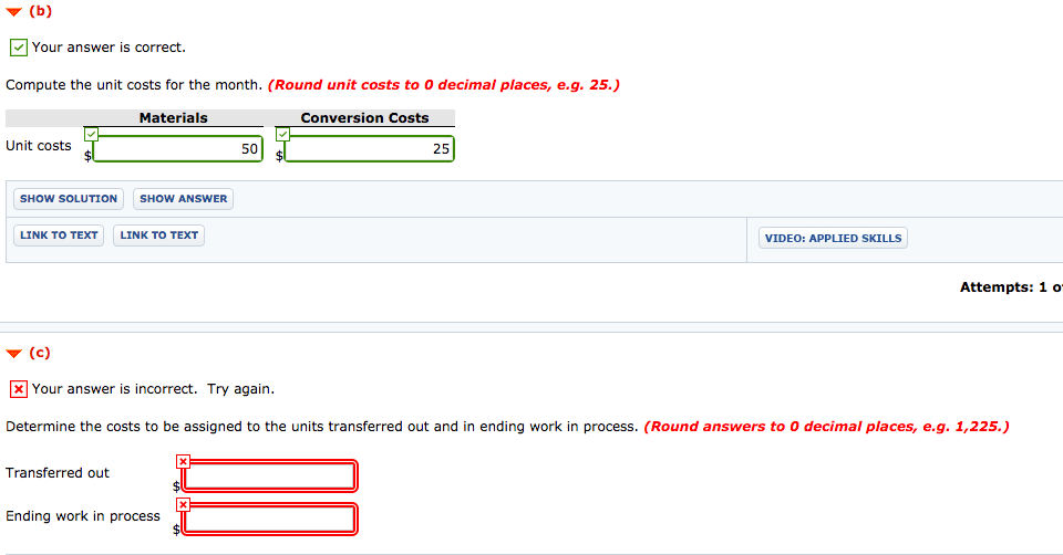 Solved Exercise 17-8 (Part Level Submission) The Blending | Chegg.com