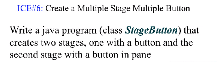 ICE#6: Create a Multiple Stage Multiple Button Write | Chegg.com