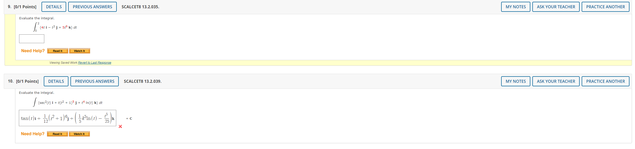 Solved 9. [0/1 Points) DETAILS PREVIOUS ANSWERS SCALCET8 | Chegg.com