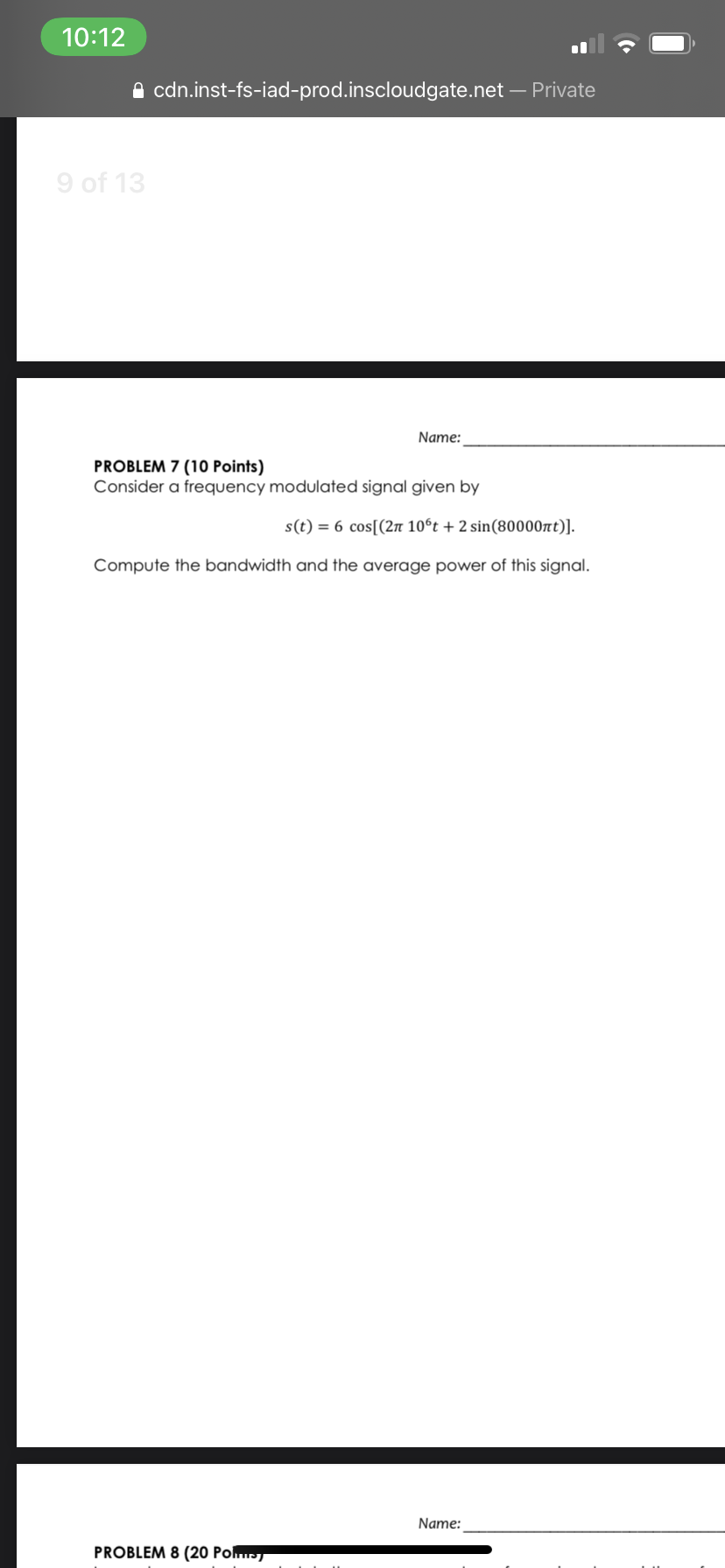 Solved 10:12 cdn.inst-fs-iad-prod.inscloudgate.net - Private | Chegg.com